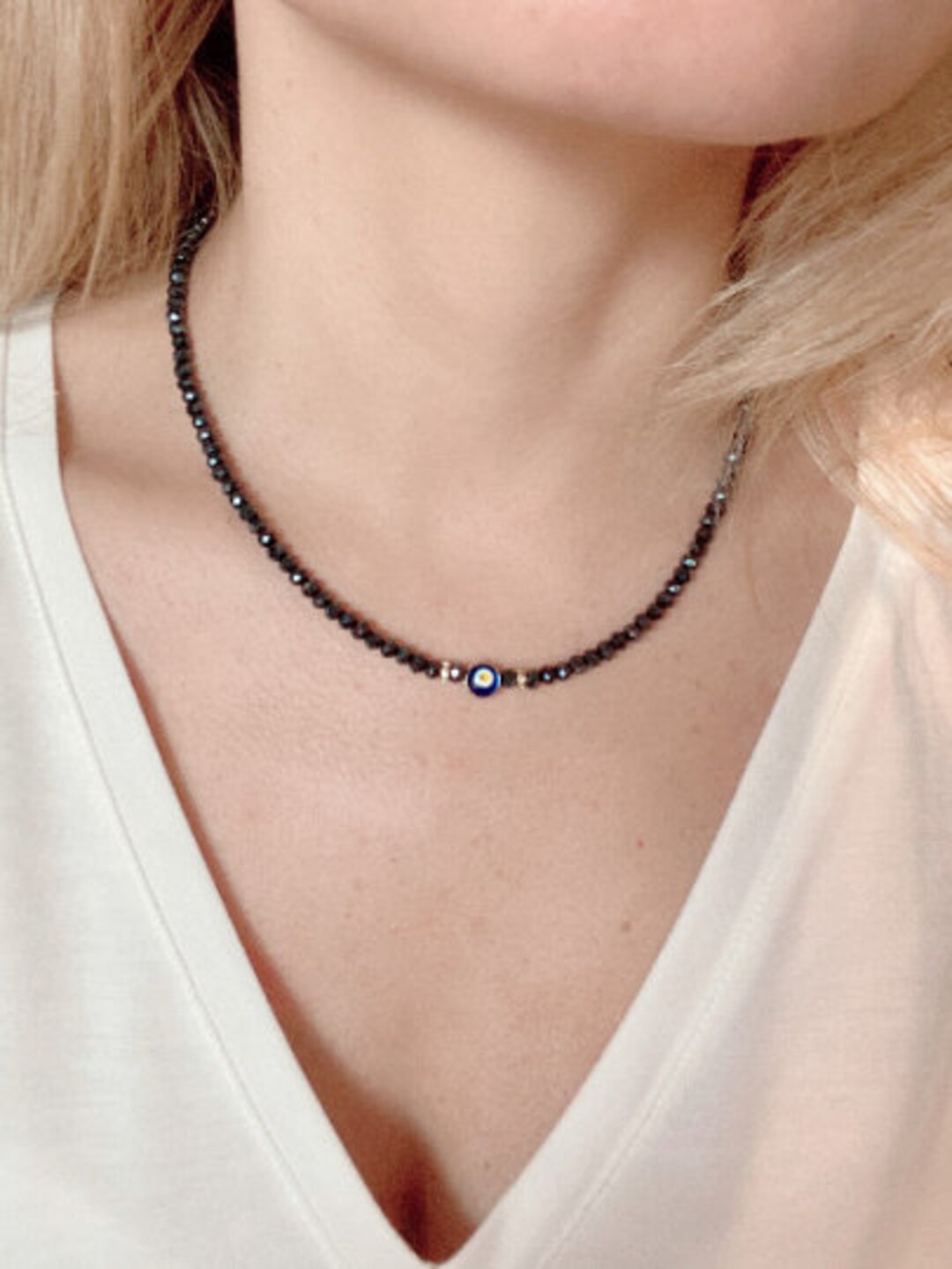 Evil Eye Necklace Graduation Gift Evil Eye Choker Gifts for - Etsy