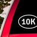 10K marathon sticker decal 10K marathon window sticker 10K | Etsy