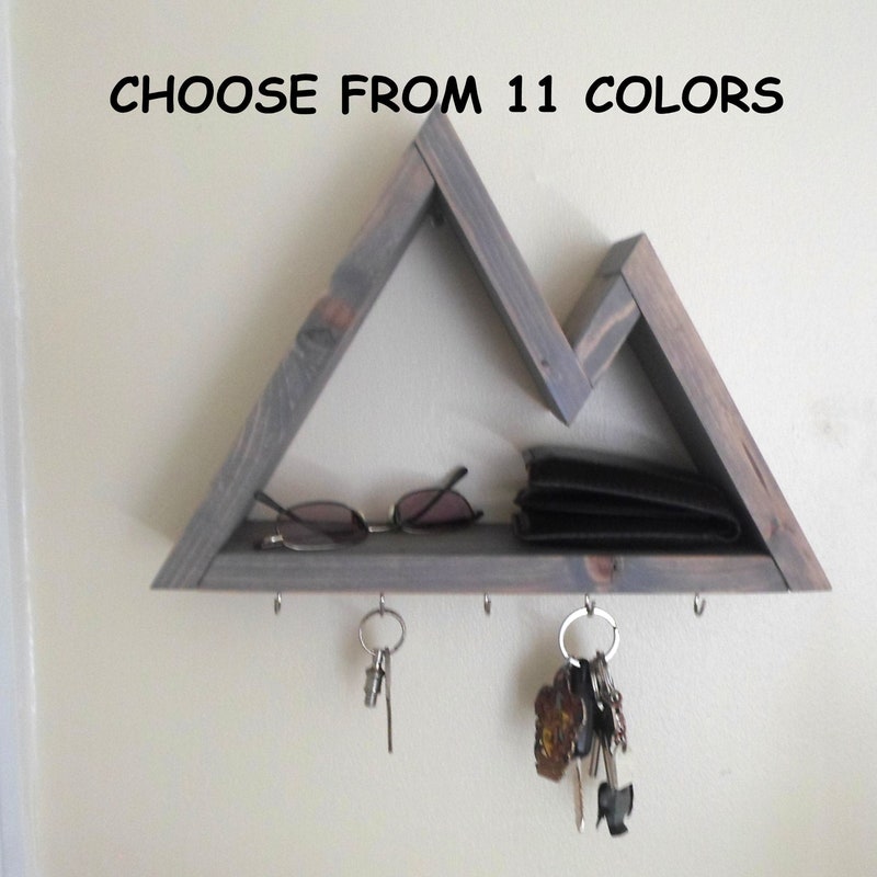 Mountain Key Holder - Etsy