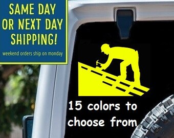 Contractor Car Decal - Etsy