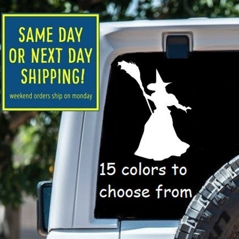 Wicked Car Window Decal - Etsy