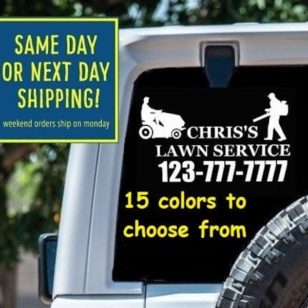 Lawn Care Logo - Etsy