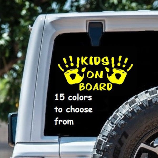 Kids Decal - Etsy