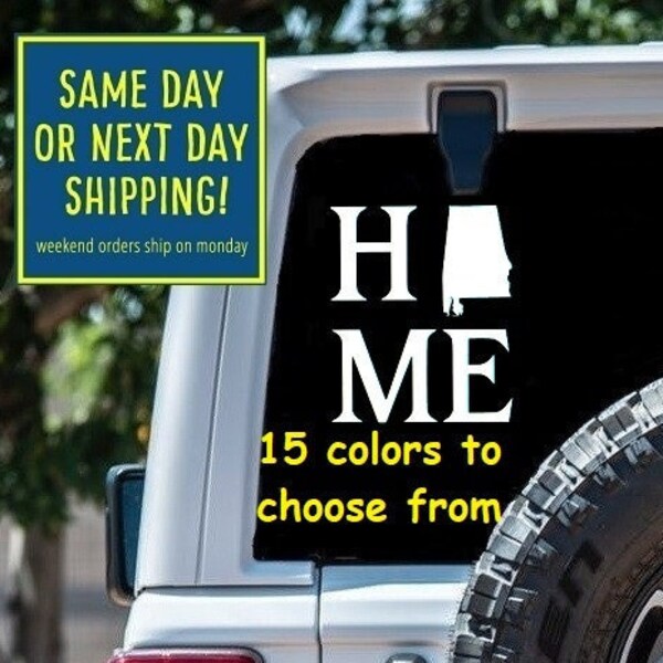 Alabama Yeti Decal - Etsy