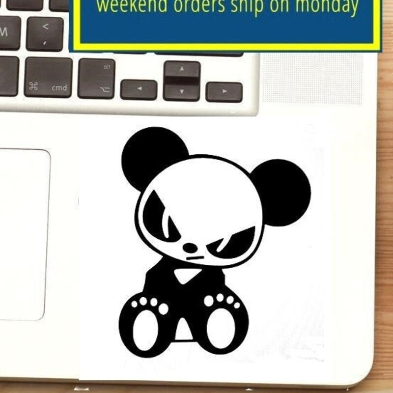 Panda Decal - Etsy
