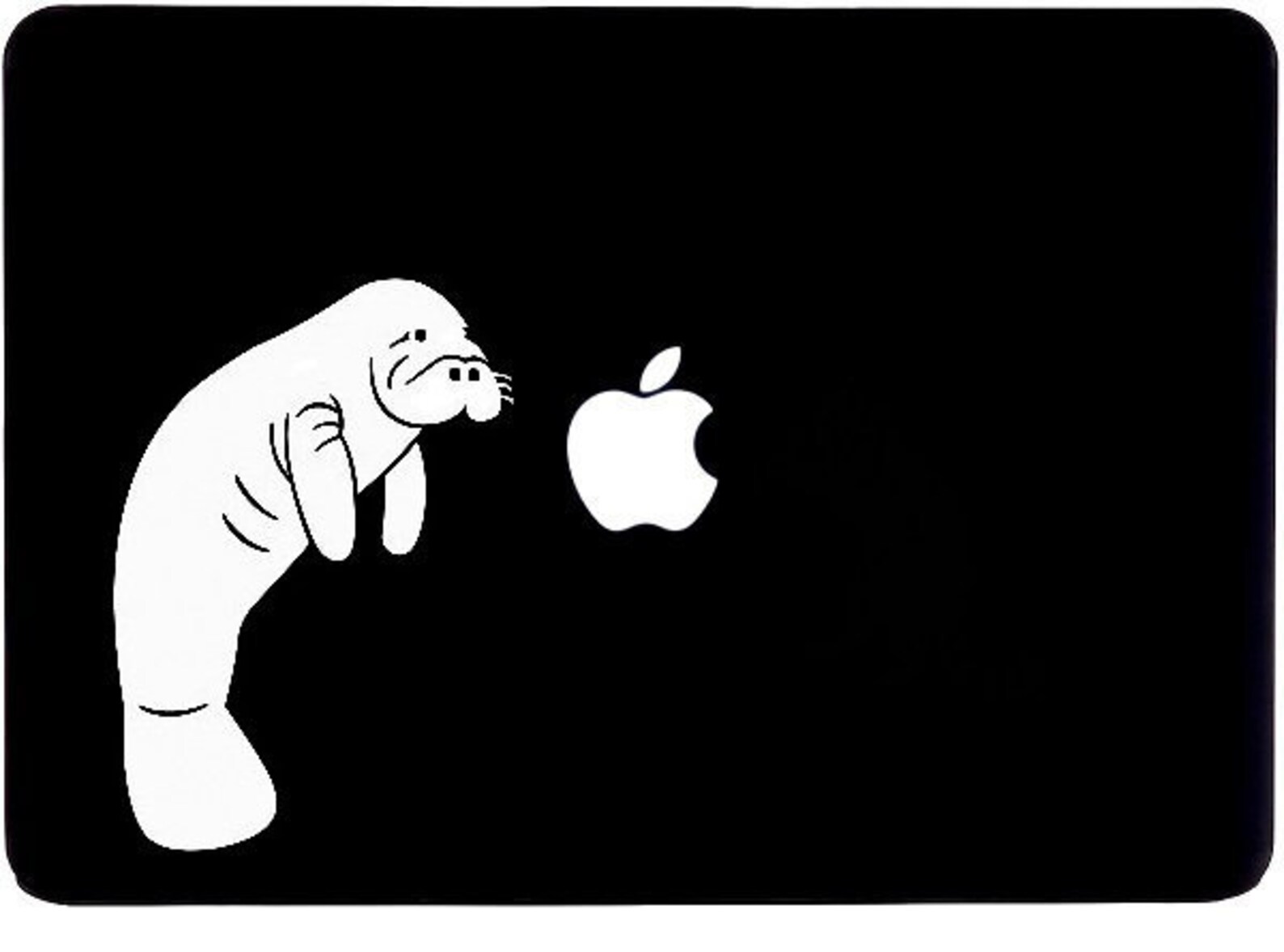 Manatee Car Window Decal Sticker Manatee Sticker Decal Manatee - Etsy