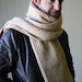 Extra Long Men’s Scarf. Made to Order. Hand Knitted Winter Scarf. - Etsy