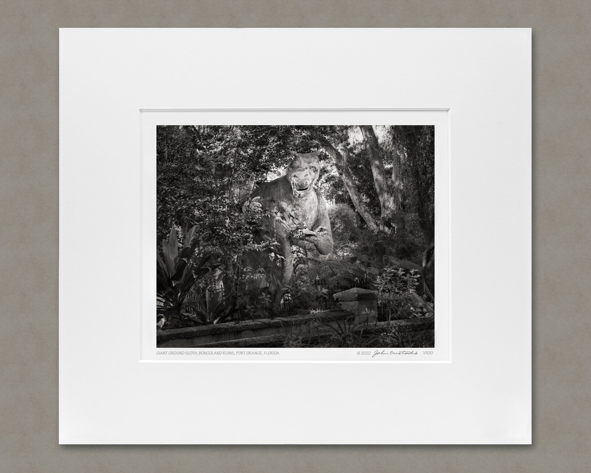 Giant Ground Sloth, Bongoland Ruins, Port Orange, Florida - Etsy