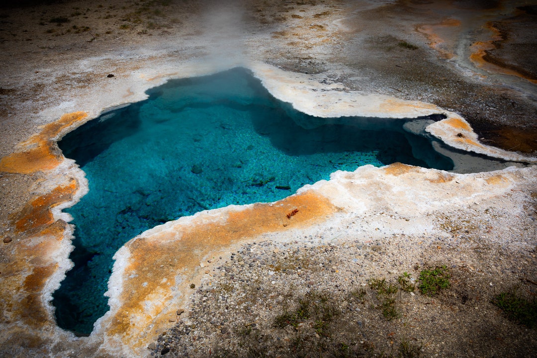 Blue Star Spring, Yellowstone National Park, Wyoming - Etsy
