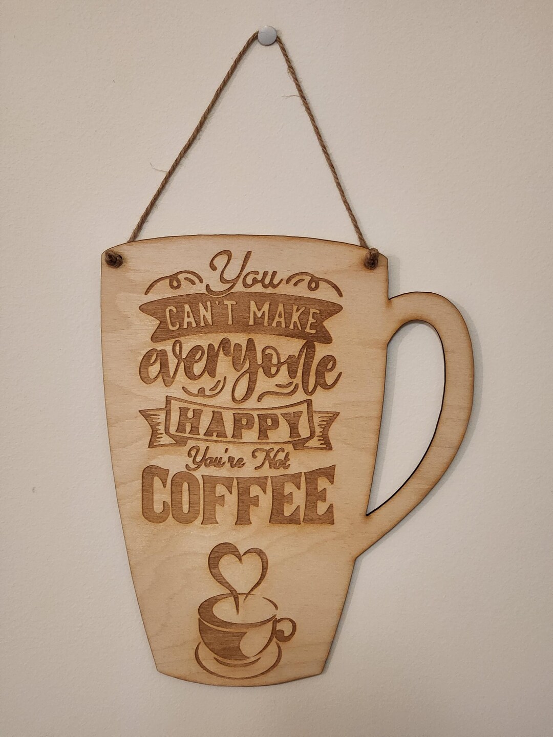 Handmade Coffee Wall Signs, Kitchen Sign - Etsy