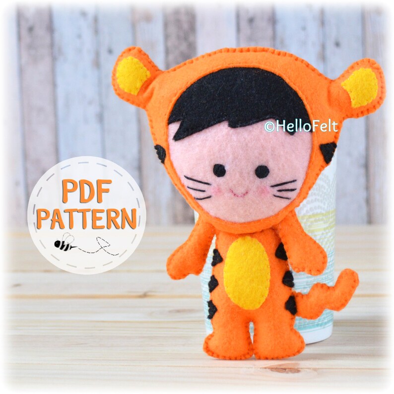 PDF PATTERN: Baby Pooh and Friends Winnie the Pooh Pattern | Etsy