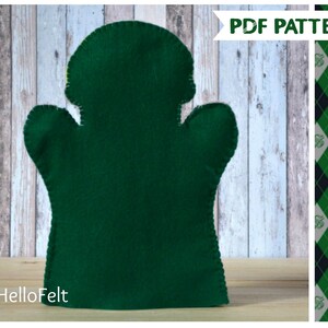 PDF PATTERN: Wizard Hand Puppet, PDF Pattern Felt Hand Puppet. - Etsy