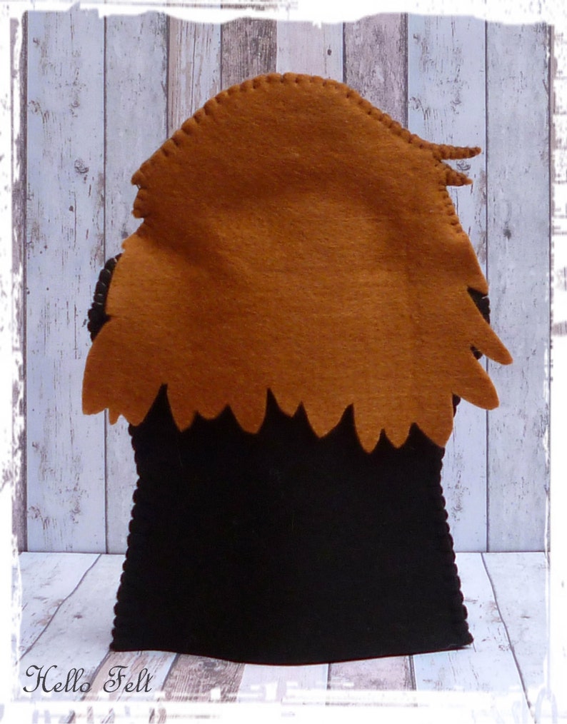 PDF PATTERN: Felt Wizard Hand Puppet Instant Download Felt | Etsy