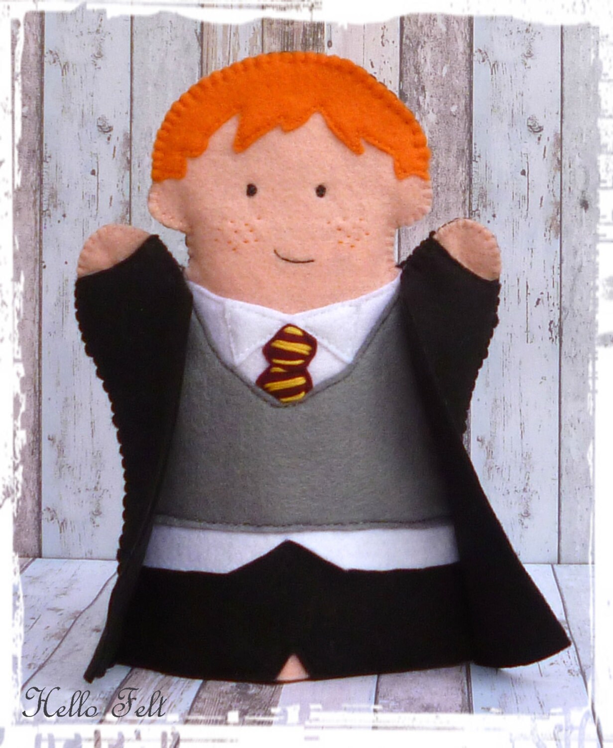 PDF PATTERN: Felt Wizard Hand Puppet Instant Download Felt | Etsy