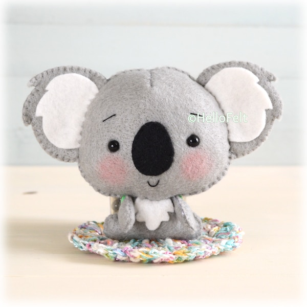 Felt Koala - Etsy
