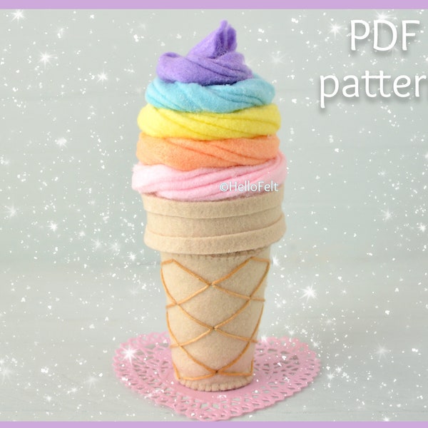 Felt Ice Cream - Etsy