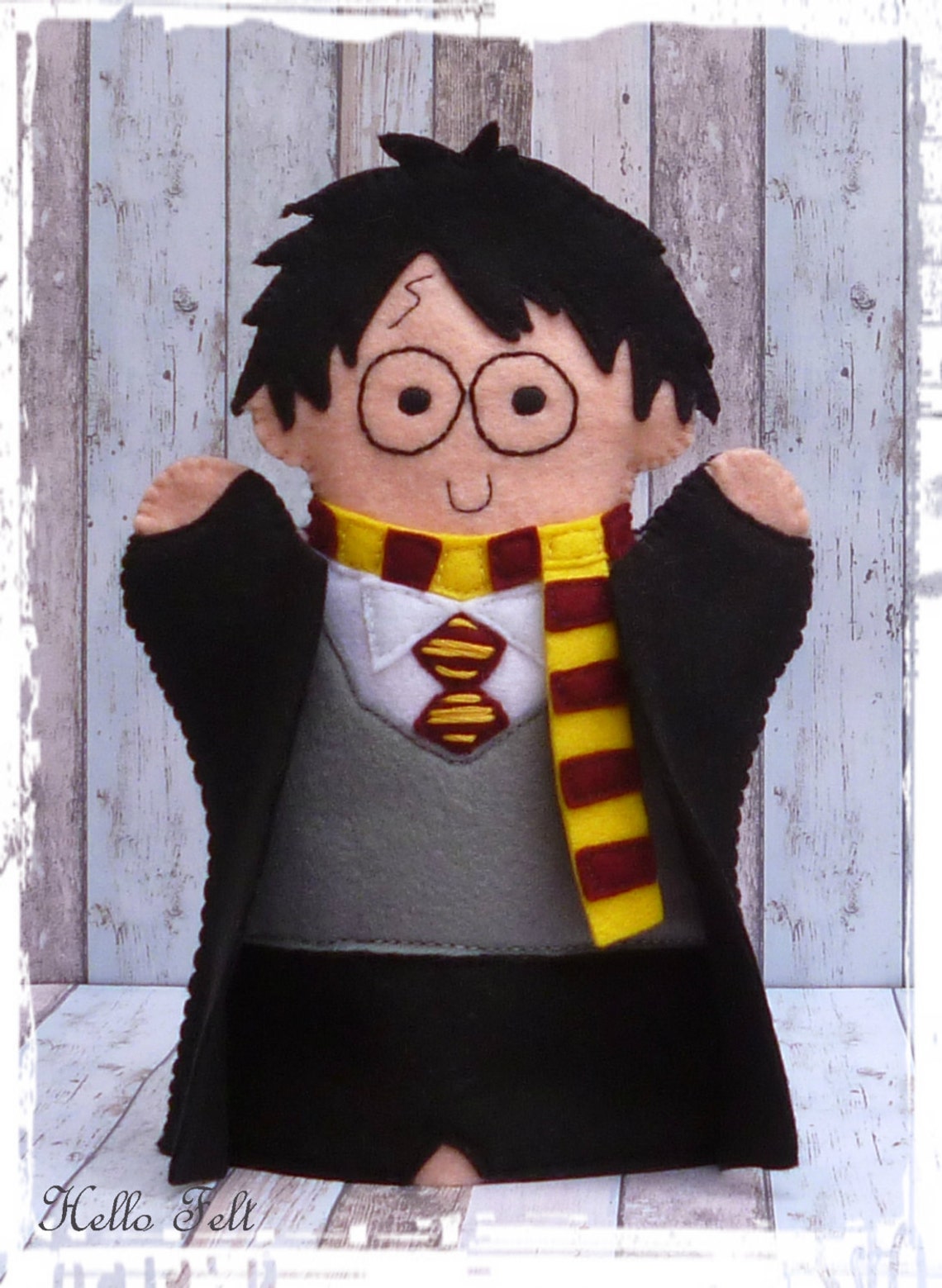PDF PATTERN: Felt Wizard Hand Puppet Instant Download Felt - Etsy
