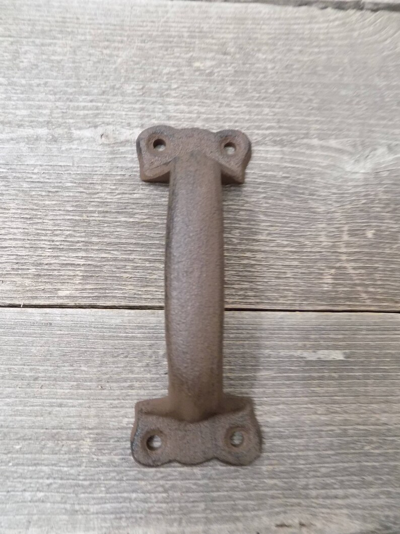 20 Cast Iron Handles Rustic Gate Door Pulls Hardware Cabinet | Etsy