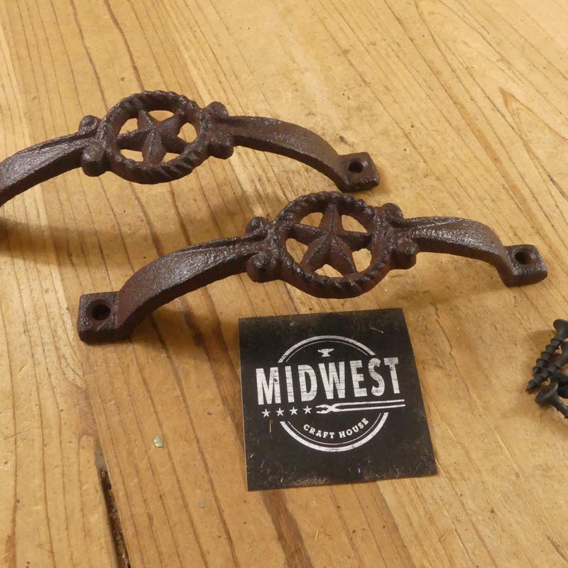 Rustic Cabinet Handles - Etsy