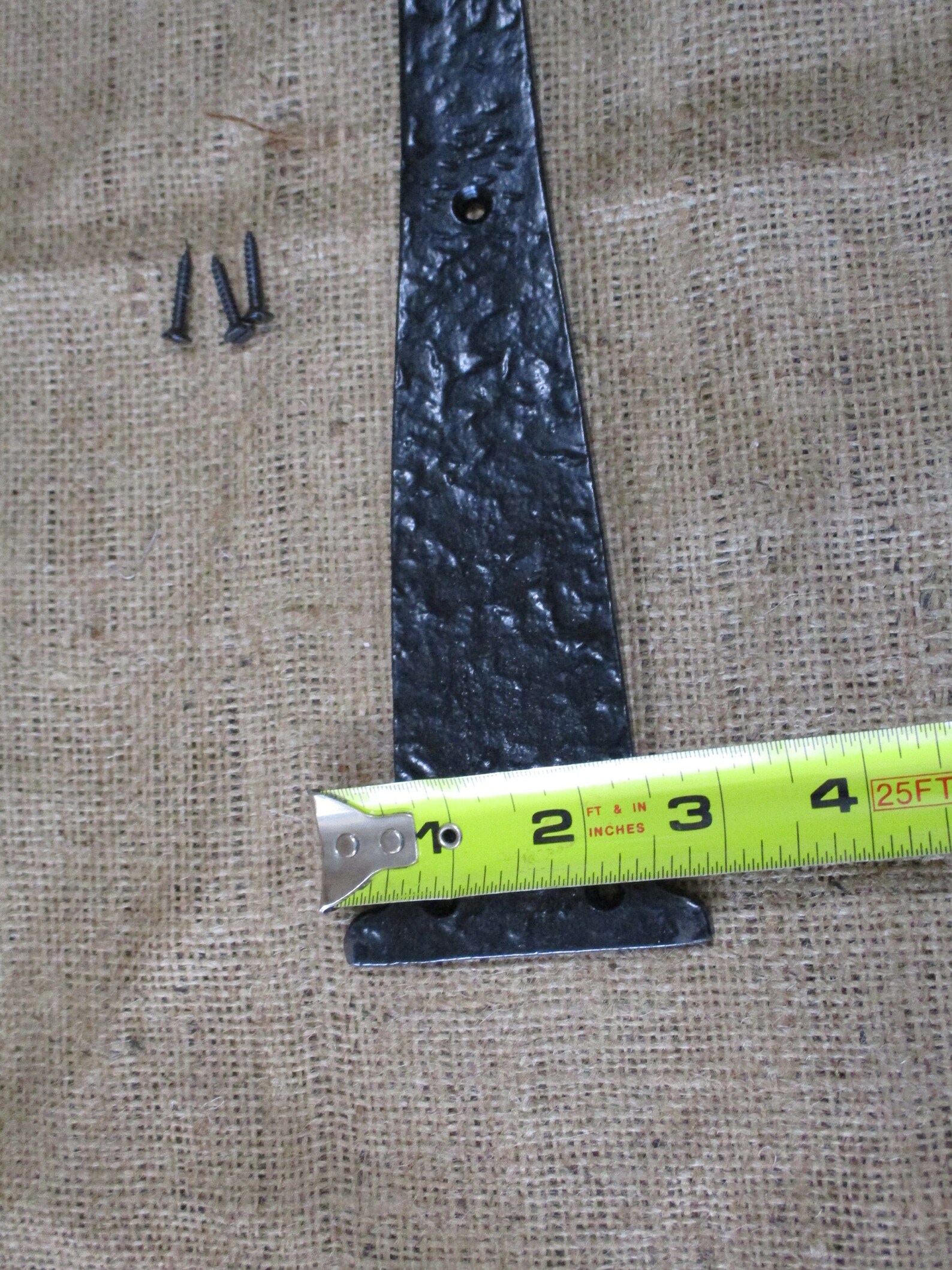 2 IRON DUMMY HINGES Decorative Hinge Black Faux Fake - Etsy