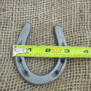 15 Small Cast Iron 3" Horseshoes Decorative Cast Iron Metal Horseshoe ...