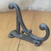 12 Brown Rustic Coat Hooks Cast Iron Antique Style New Made to - Etsy