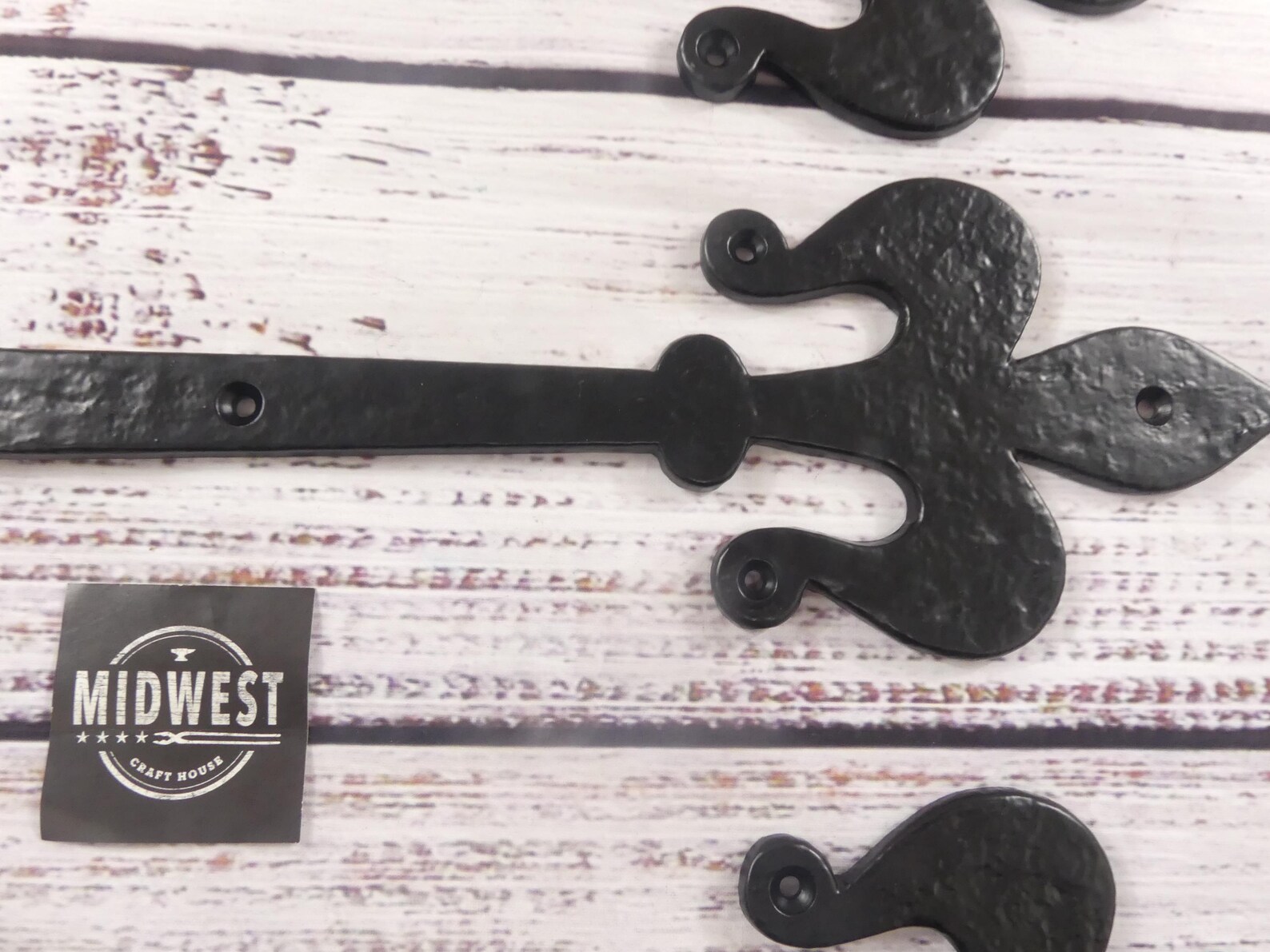 4 Large Faux Hinges, Decorative Hinge, Black, Dummy Hinge, Fake Hinges ...