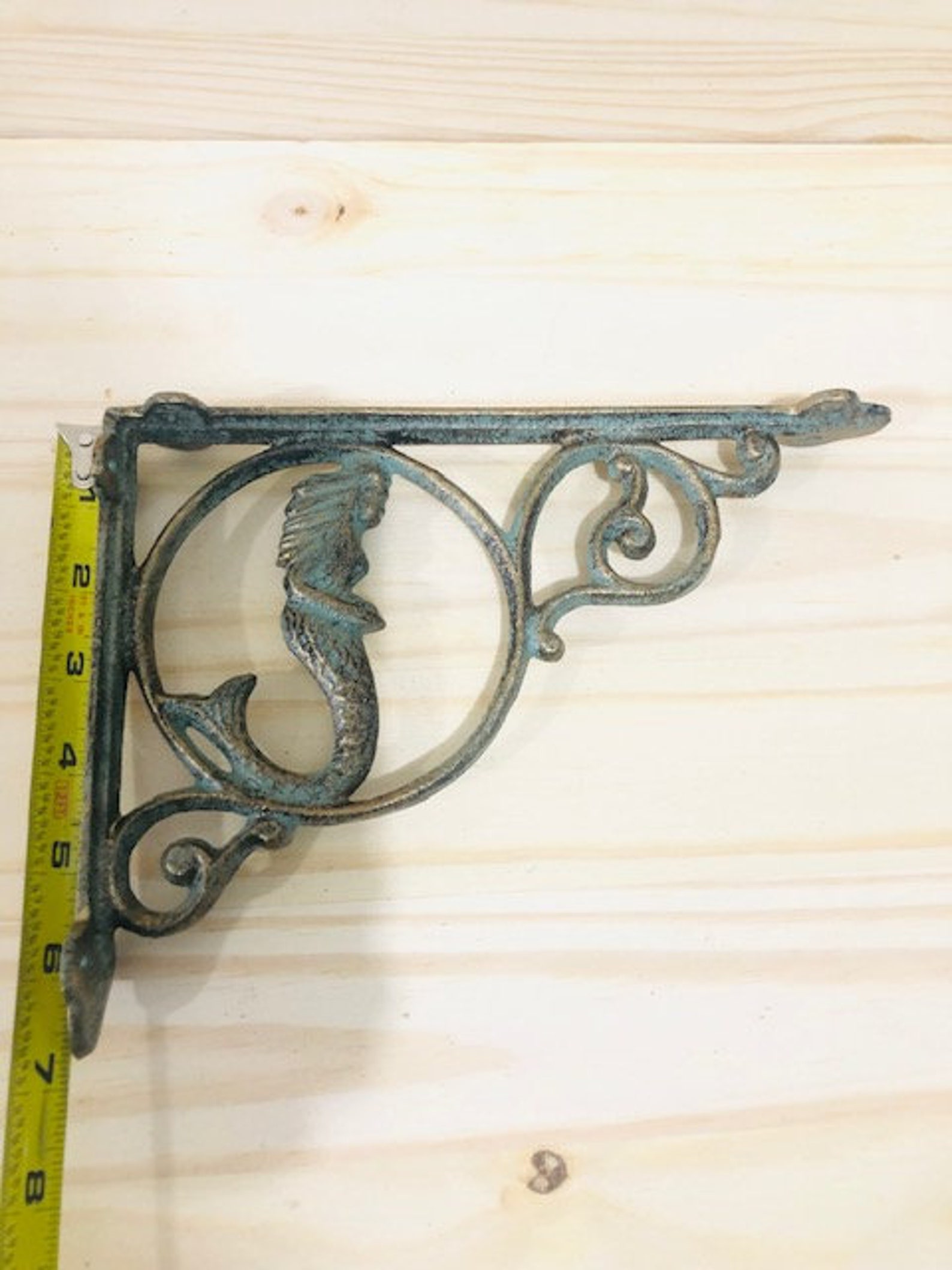 6 Cast Iron Mermaid Brackets Corbels Braces Shelf Bracket - Etsy