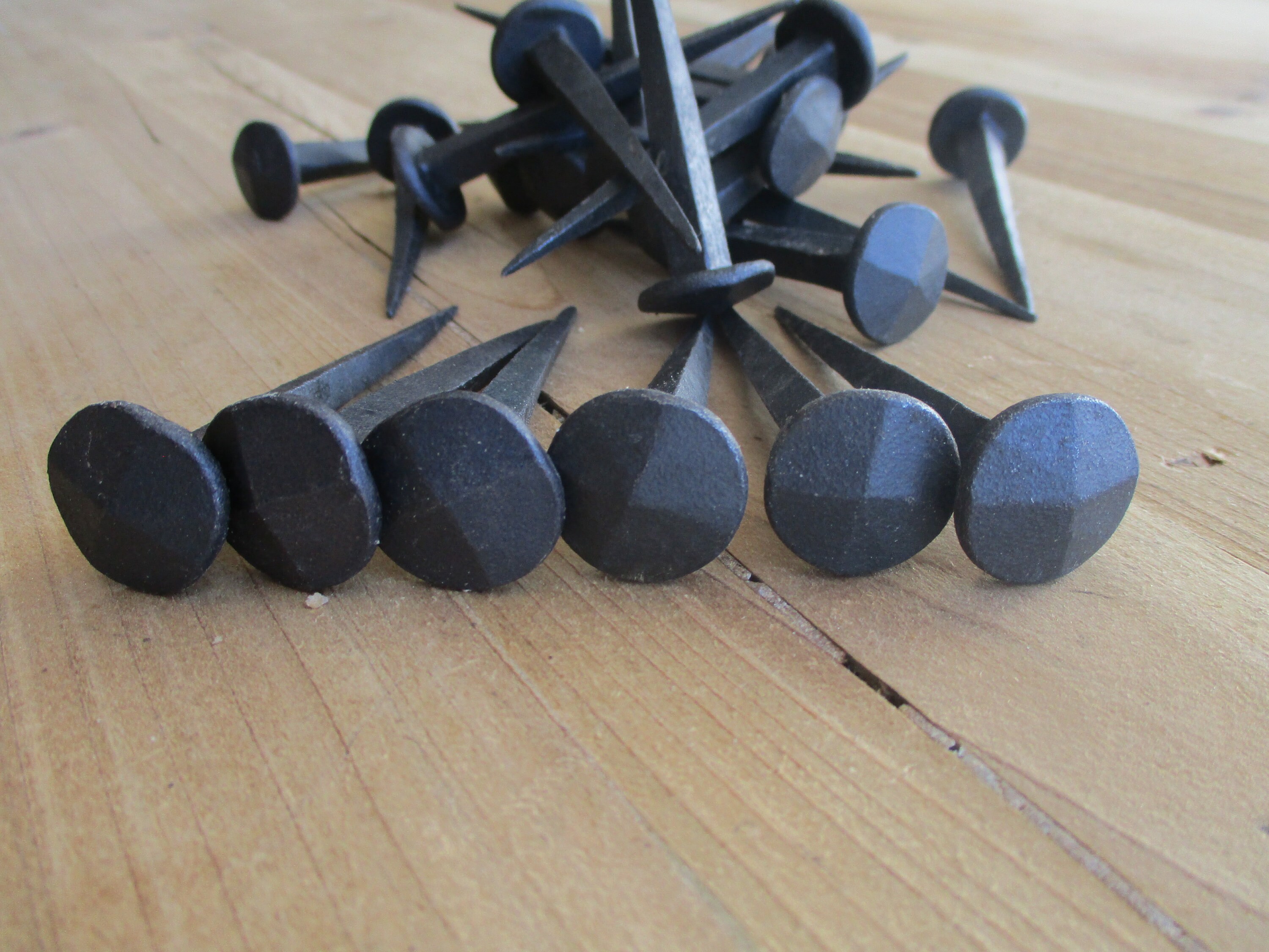 15 IRON CLAVOS NAILS Coat Hooks Hook Hand Forged Decorative - Etsy