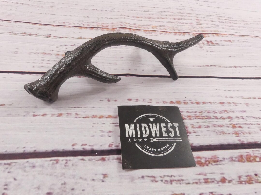Deer Antler Drawer Pulls, Cabinet Handles, Door Handle, Cupboard Handle ...