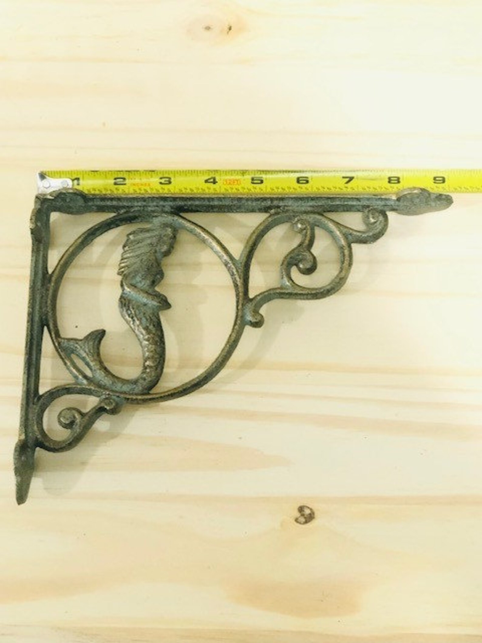 2 Cast Iron Nautical Mermaid Brackets Braces Corbels - Etsy