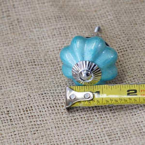 20 KNOBS, Drawer Pulls, Cabinet Knobs, Bathroom, Kitchen, Blue, Aqua, Turquoise, Pulls - Etsy