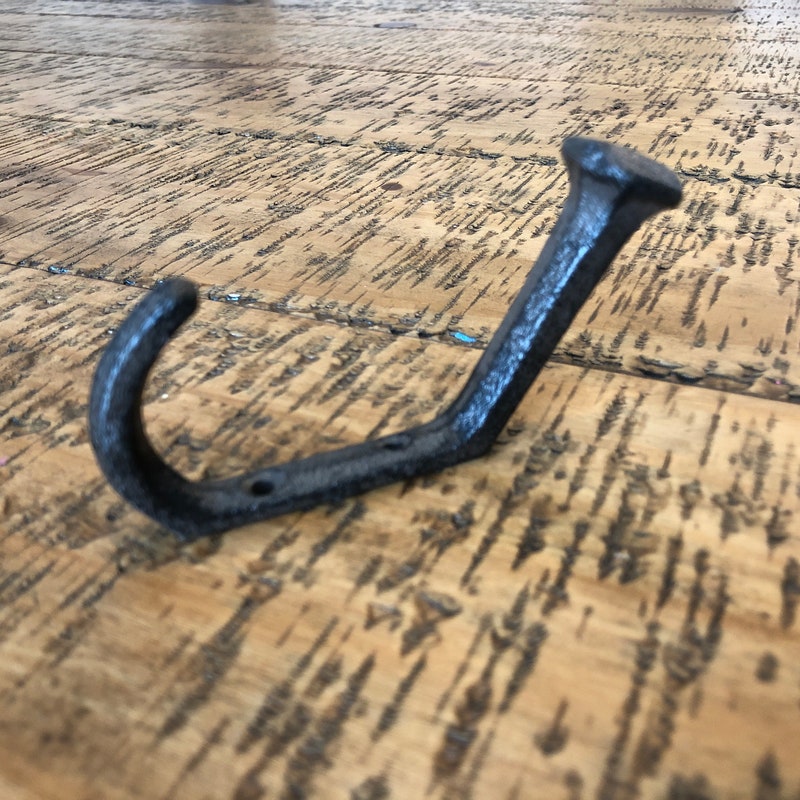 Rustic Metal Hooks - Etsy