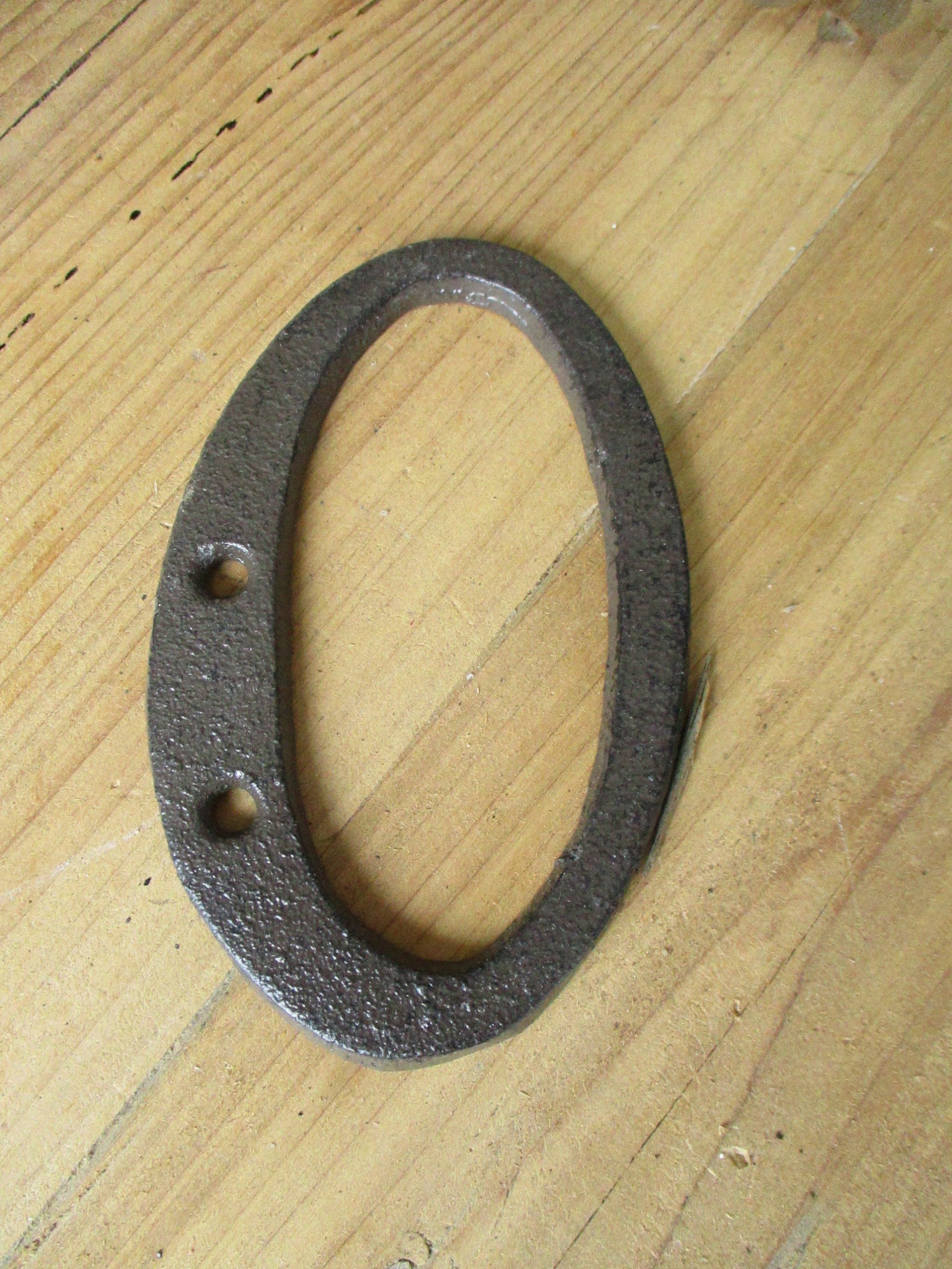 RUSTIC Cast Iron Numbers Full Set House Numbers Craft | Etsy