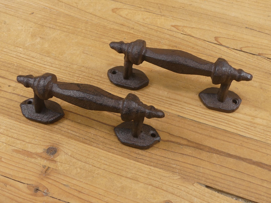 2 Barn Door Handles, Colonial, Door Handle, Pulls, Handles, Primitive ...