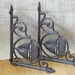 2 Cast Iron Sail Boat Brackets, Corbels, Braces, Shelf Bracket ...