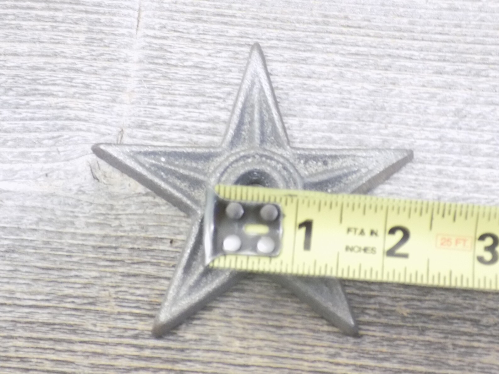 12 Cast Iron Stars Washers 3 7/8 Flag Decor Wall | Etsy