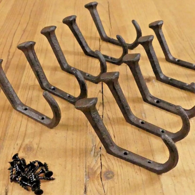 Railroad Spike Hooks - Etsy