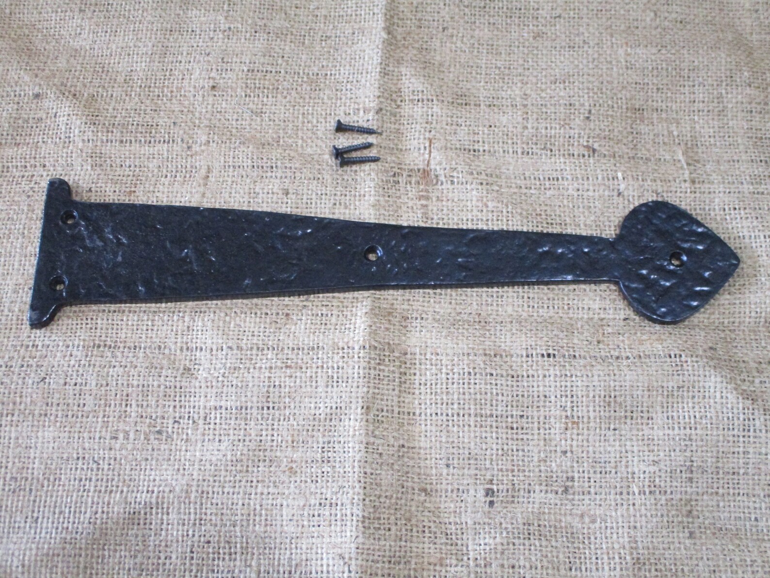 2 IRON DUMMY HINGES Decorative Hinge Black Faux Fake - Etsy