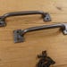 2 Cast Iron Handles, Door Pulls, 6 Long, Handles, Supply, Cabinet Pulls ...