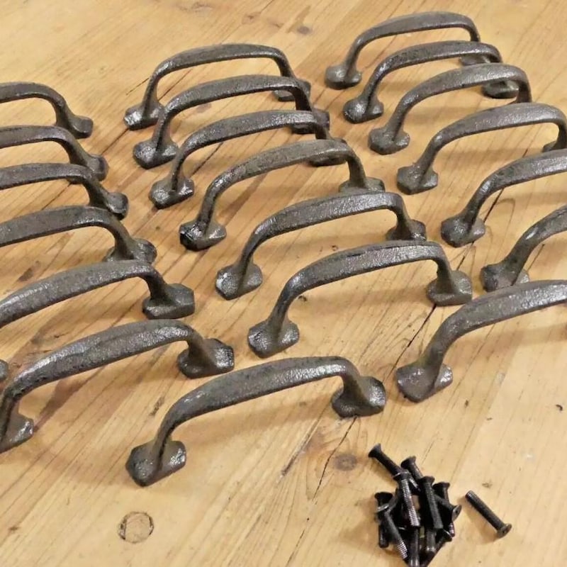 Rustic Cabinet Pulls - Etsy