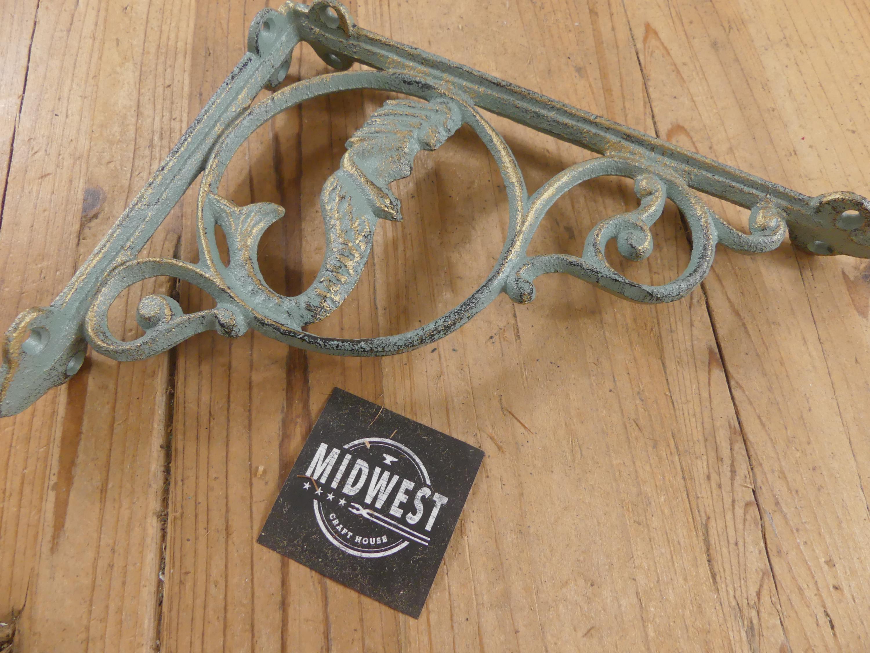 6 Cast Iron Mermaid Brackets, Corbels, Braces, Shelf Bracket, Nautical ...