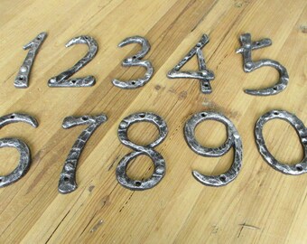 Cast Iron Numbers - Etsy