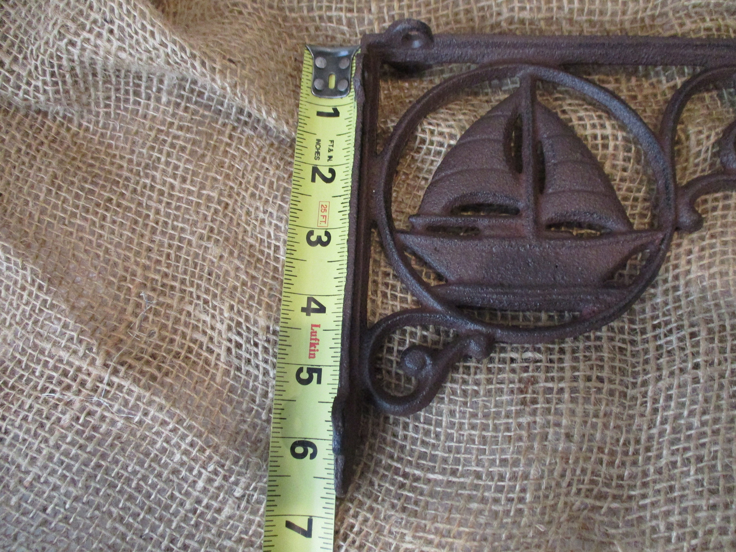 Cast Iron Sail Boat Brackets Corbels Braces Shelf Bracket | Etsy