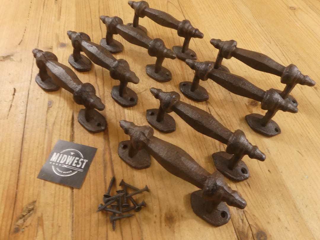 8 Barn Door Handles, Colonial, Door Handle, Pulls, Handles, Primitive ...