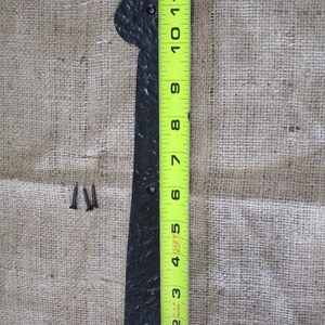 4 IRON DUMMY HINGES, Decorative Hinge, Black, Faux, Fake Hinges, Large ...