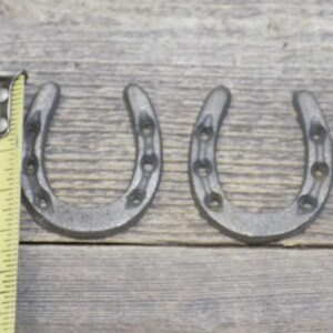 100 Small Cast Iron Horseshoe Cast Iron Metal Horseshoes Good Luck ...