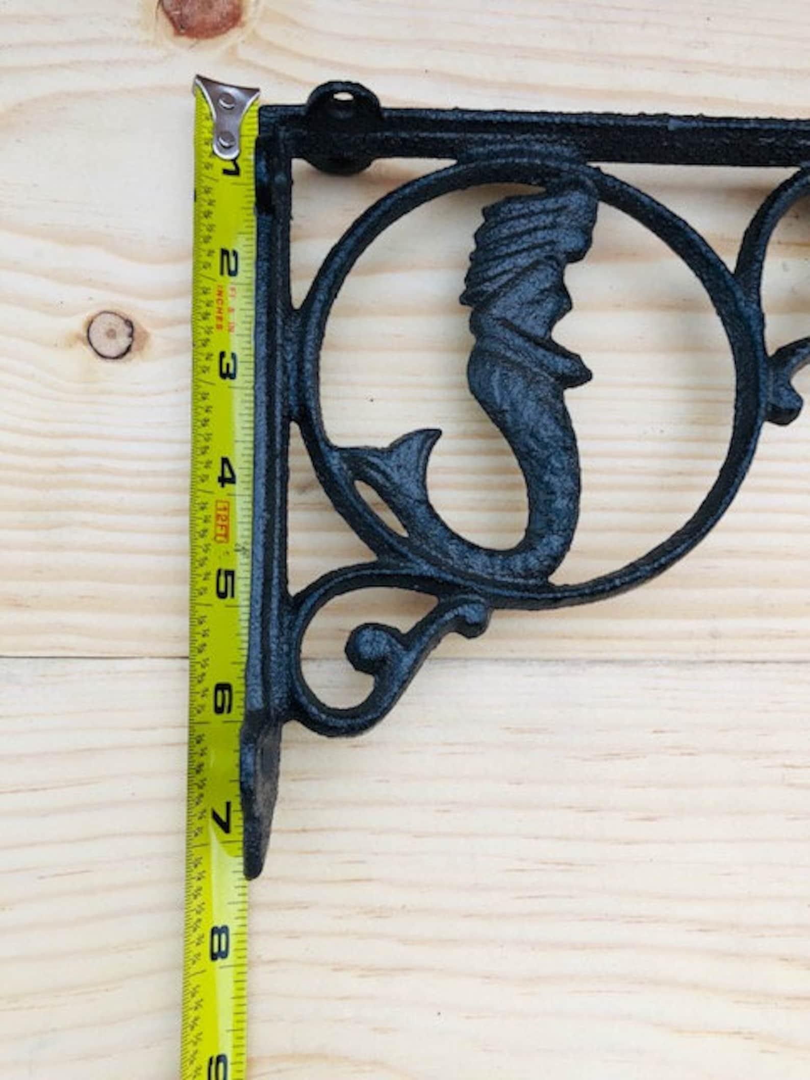 2 Cast Iron Nautical Mermaid Brackets Braces Corbels - Etsy