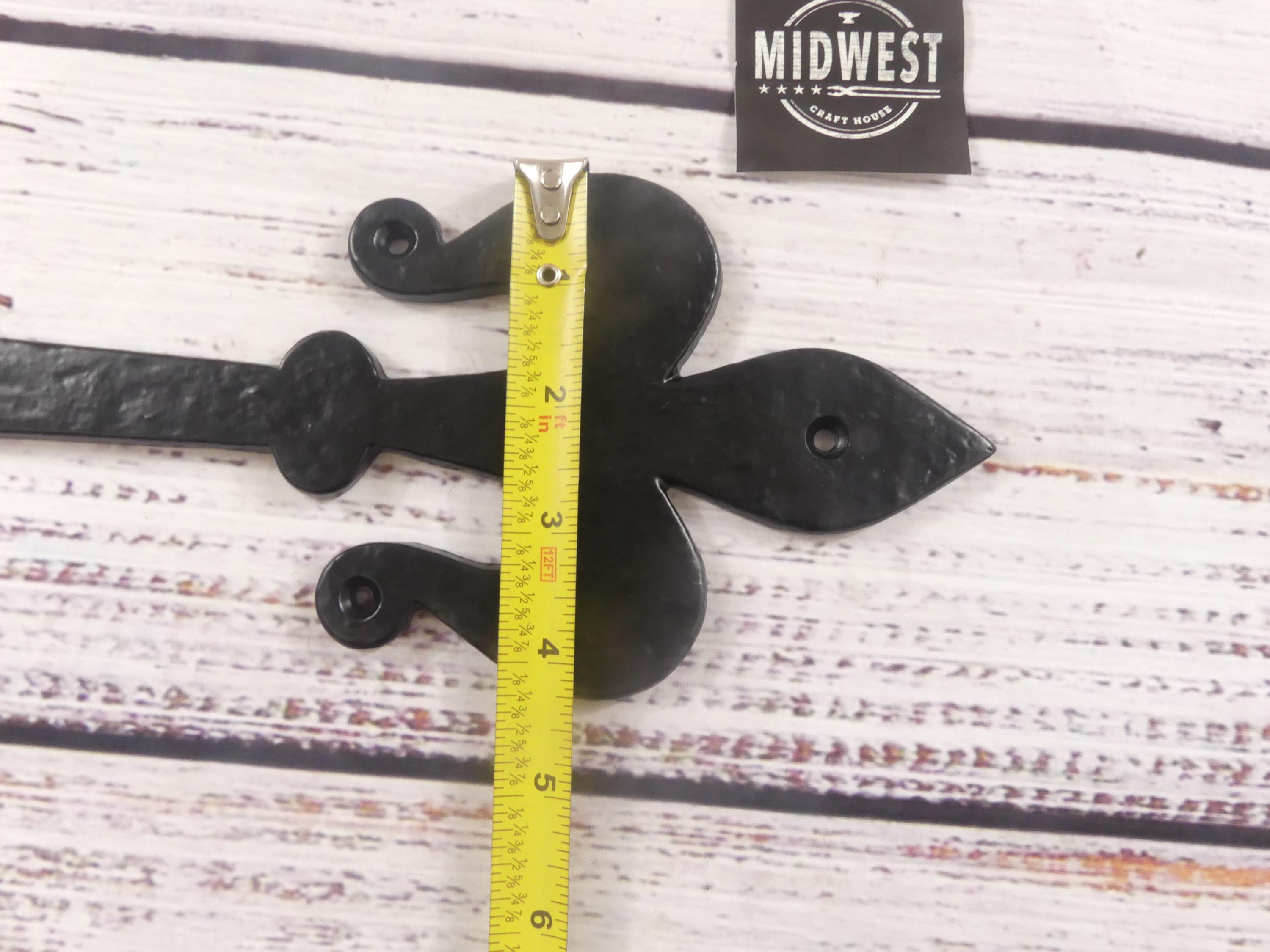 4 Large Faux Hinges, Decorative Hinge, Black, Dummy Hinge, Fake Hinges ...