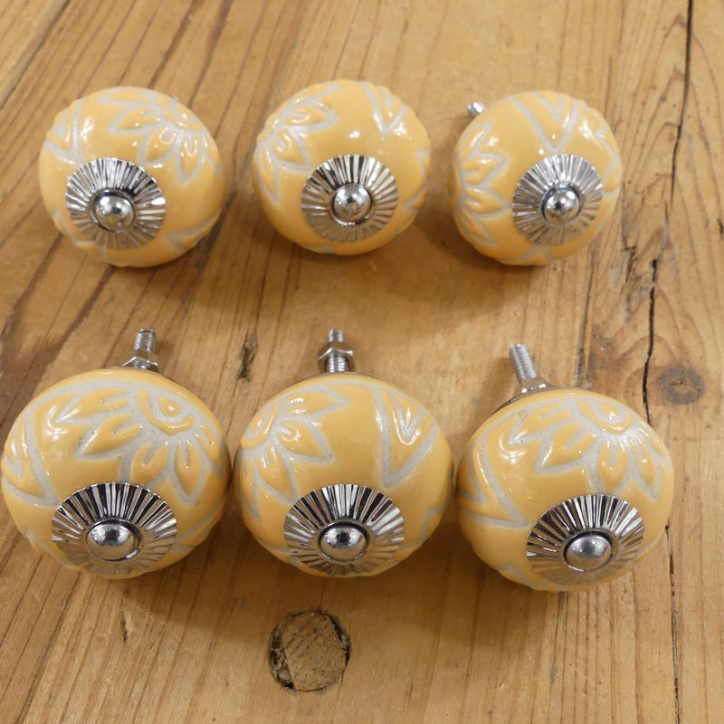 Yellow Knob - Etsy